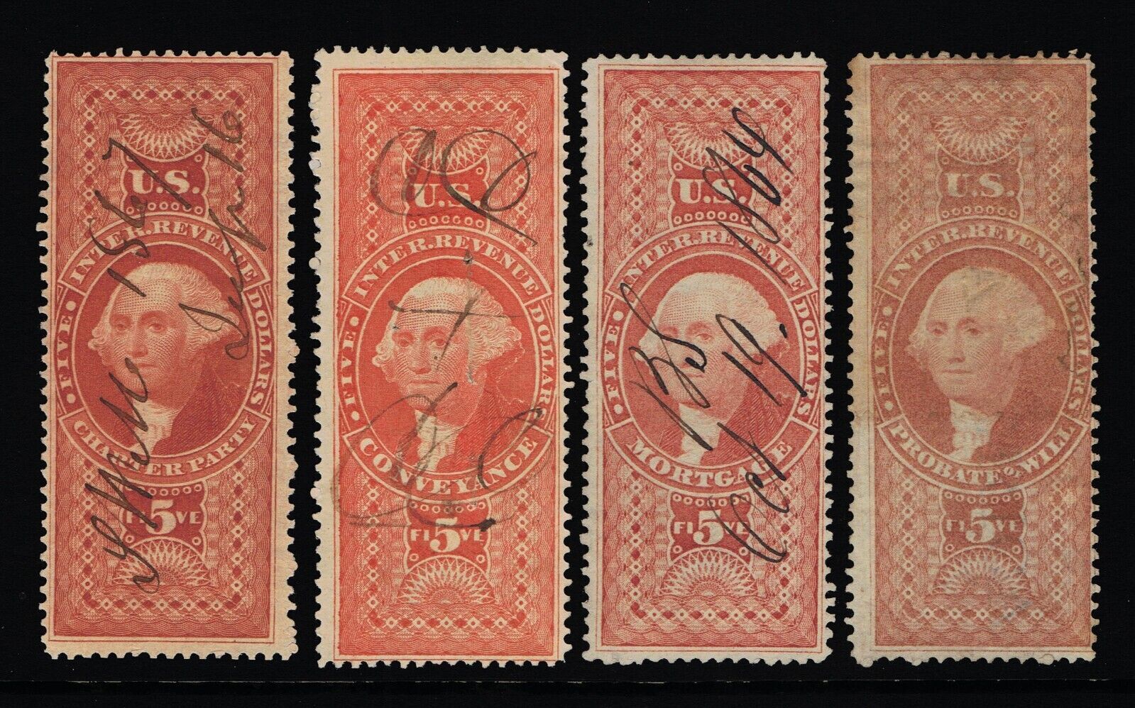 Excellent Genuine Scott R88C R89C R91C R92C SET of 4 First Issue ...