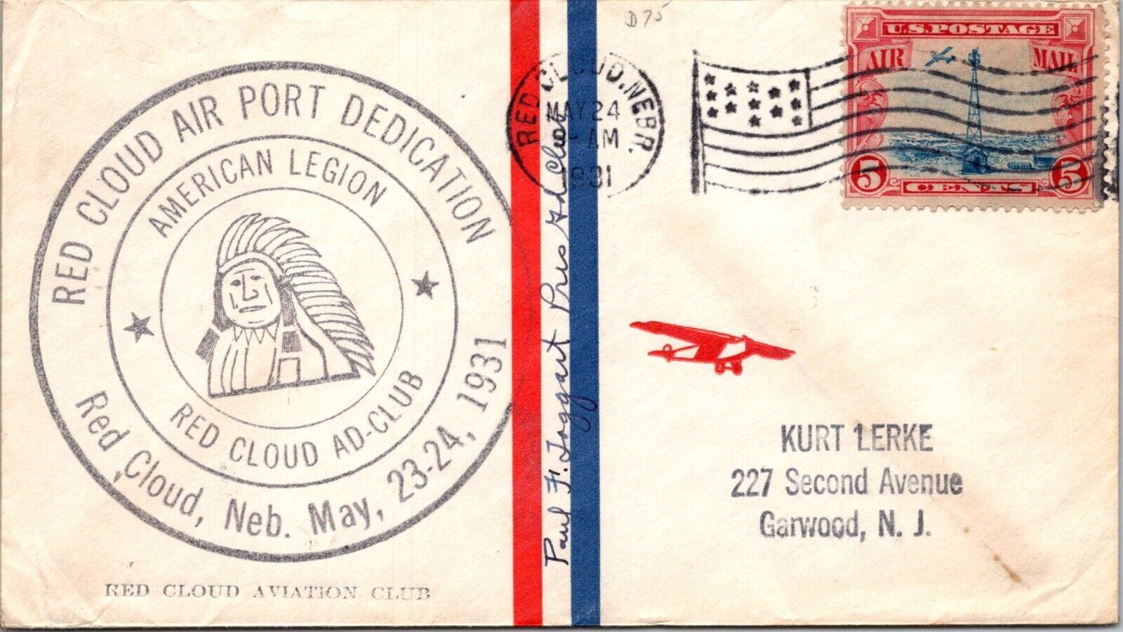 FFC 1931 - Red Cloud Airport Dedication - Red Cloud, Nebr - F56973 ...
