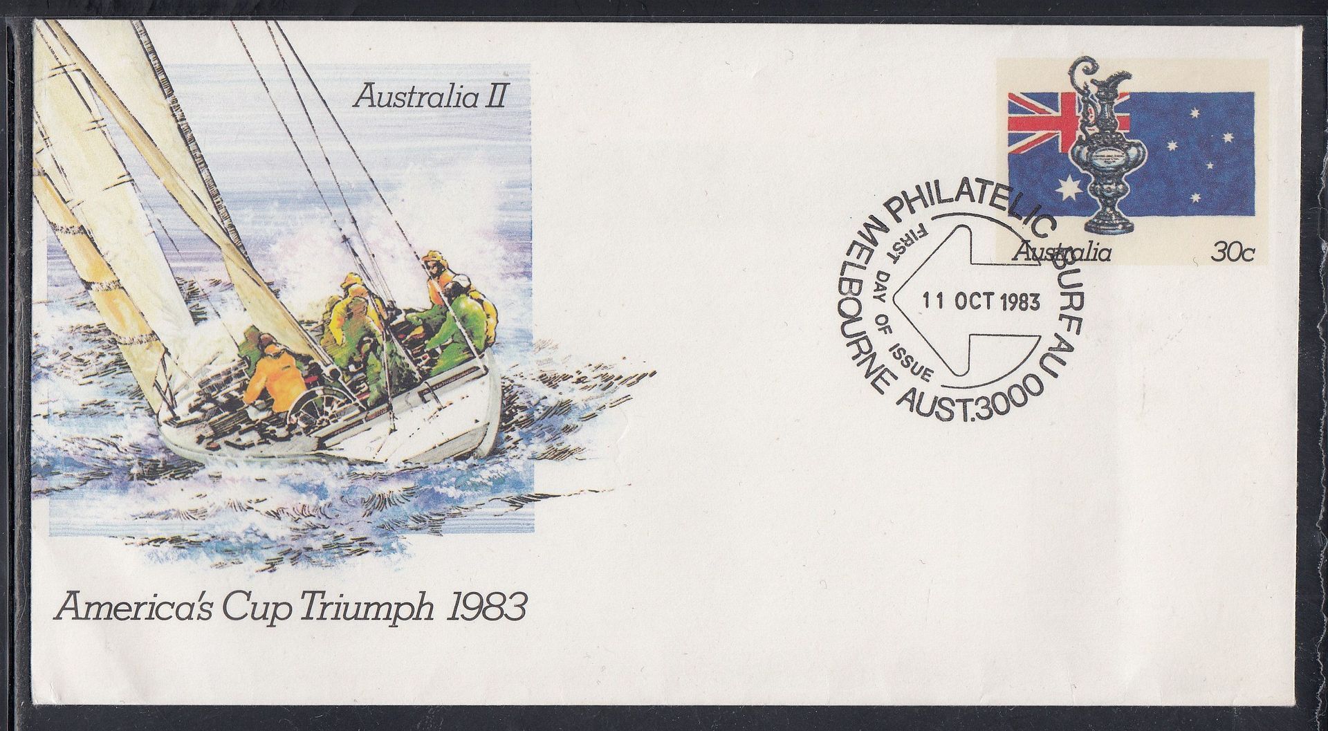 Australia FDC - 1983 Charles America's Cup Stationary Cover | Australia ...