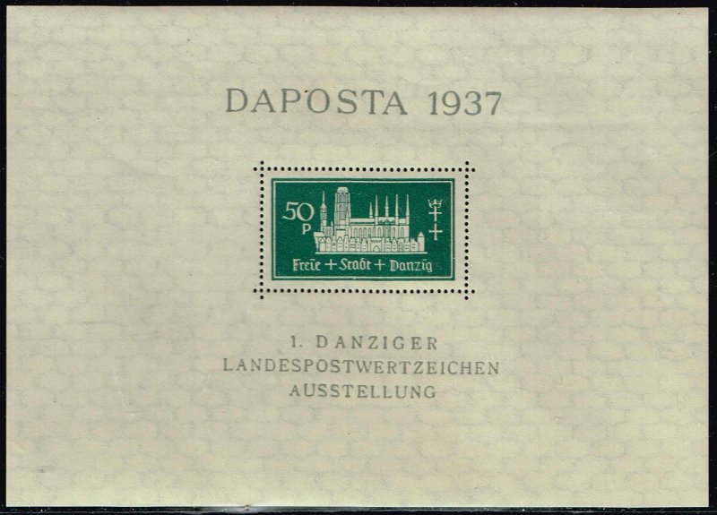 Danzig 1937,Sc.#221a MNH, Stamp Exhibition | Europe - Germany ...