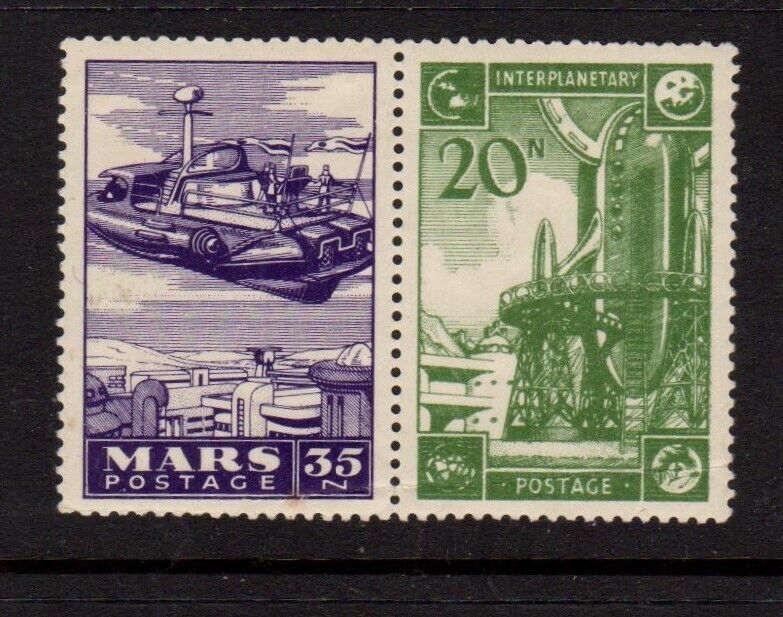 USA Cinderella Stamps - Mars Postage & Interplanetary Postage ...