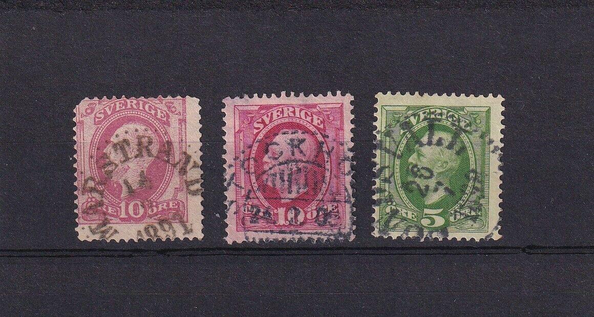 SA14b Sweden 1886 -1903 King Oscar II used stamps | Europe - Sweden ...
