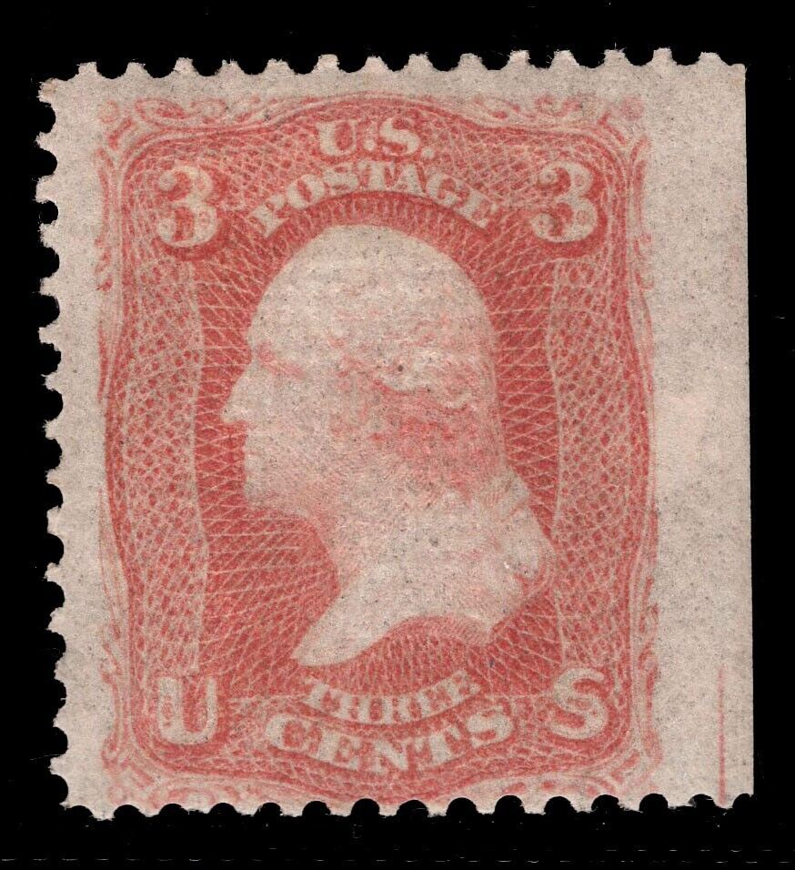 US Stamps #94 F Grill Mint OG H LOT #81428* | United States, General ...