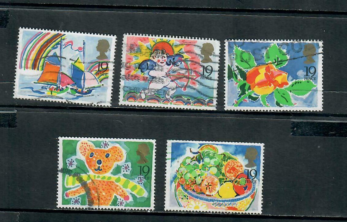 1989 Commemorative SET Greetings 19p Issue , Used 170221 | Great ...
