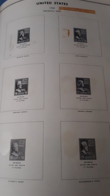 H.E.Harris 2 Post 'Liberty Stamp Album' Binder #2 in Super Shape Plt ...