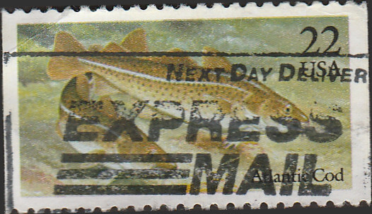 # 2206 Used Atlantic COD | United States, General Issue Stamp / HipStamp