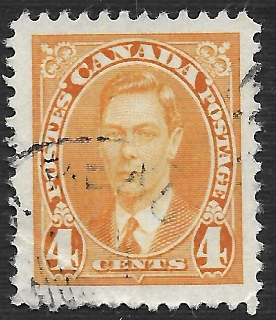 Canada #234 4c King George VI | Canada, General Issue Stamp / HipStamp