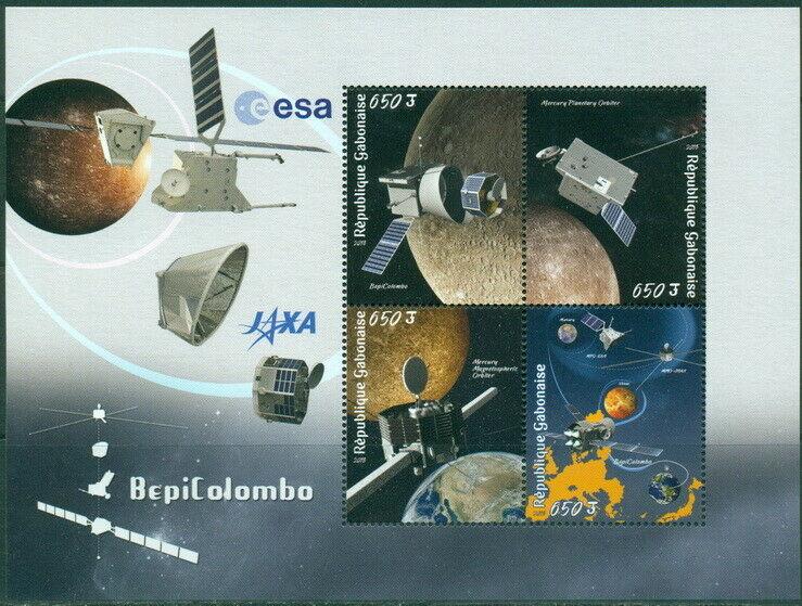2018 ESA EUROPEAN SPACE AGENCY SATELLITES MAPS PLANETS MERCURY / HipStamp