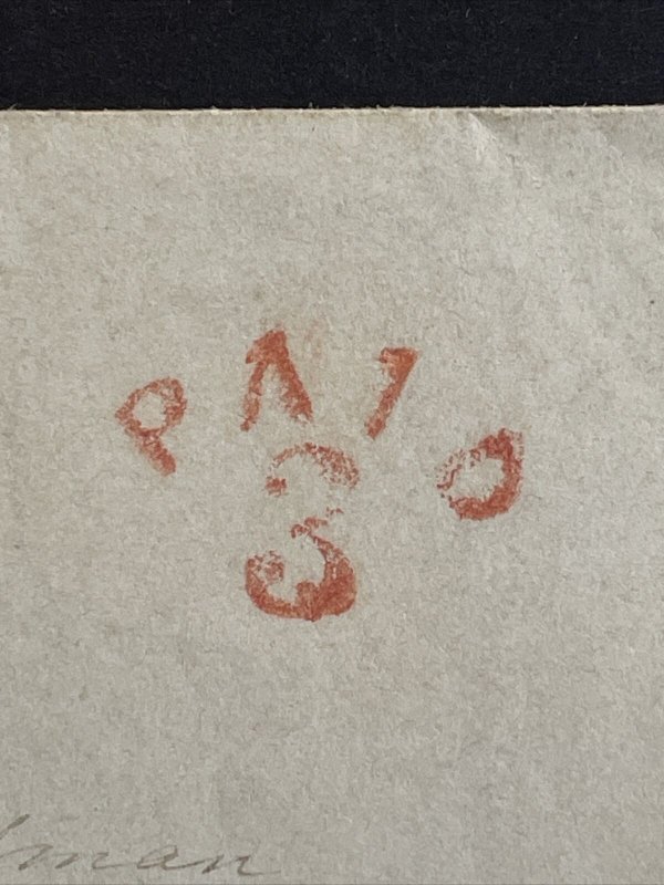 US 1855 Stampless Cover - Chelsea, Mass to Miss Eliza Stedman Medfield ...