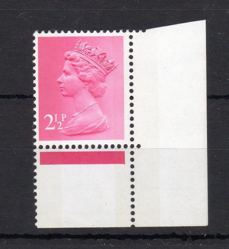 21/2p FCP/Pvad Machin Unmounted Mint + Variety SG Spec U96B | Great ...