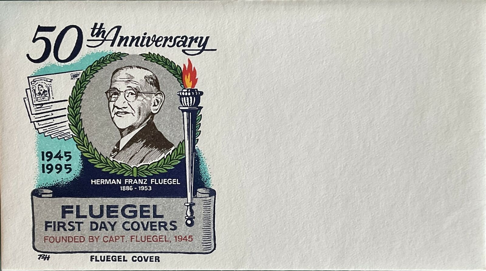 Fluegel Never Serviced 50th Anniversary of Fluegel First Day Covers ...