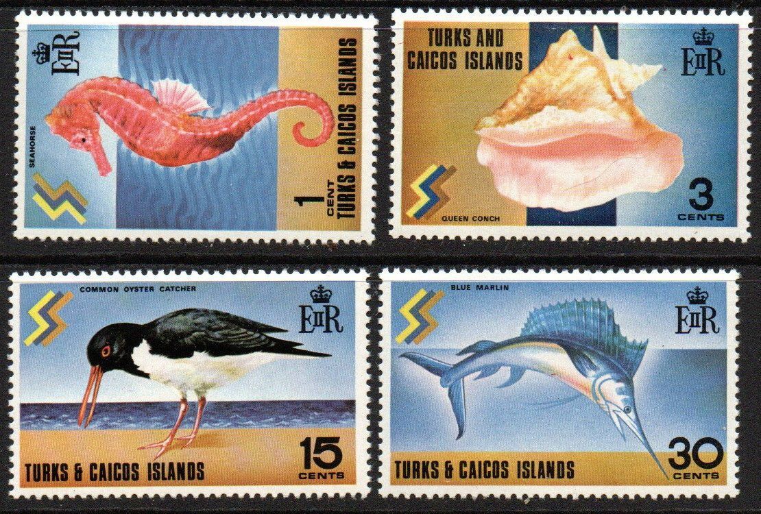 Turks & Caicos Islands Sc #232-235 Mint Hinged | Caribbean - Turks and ...