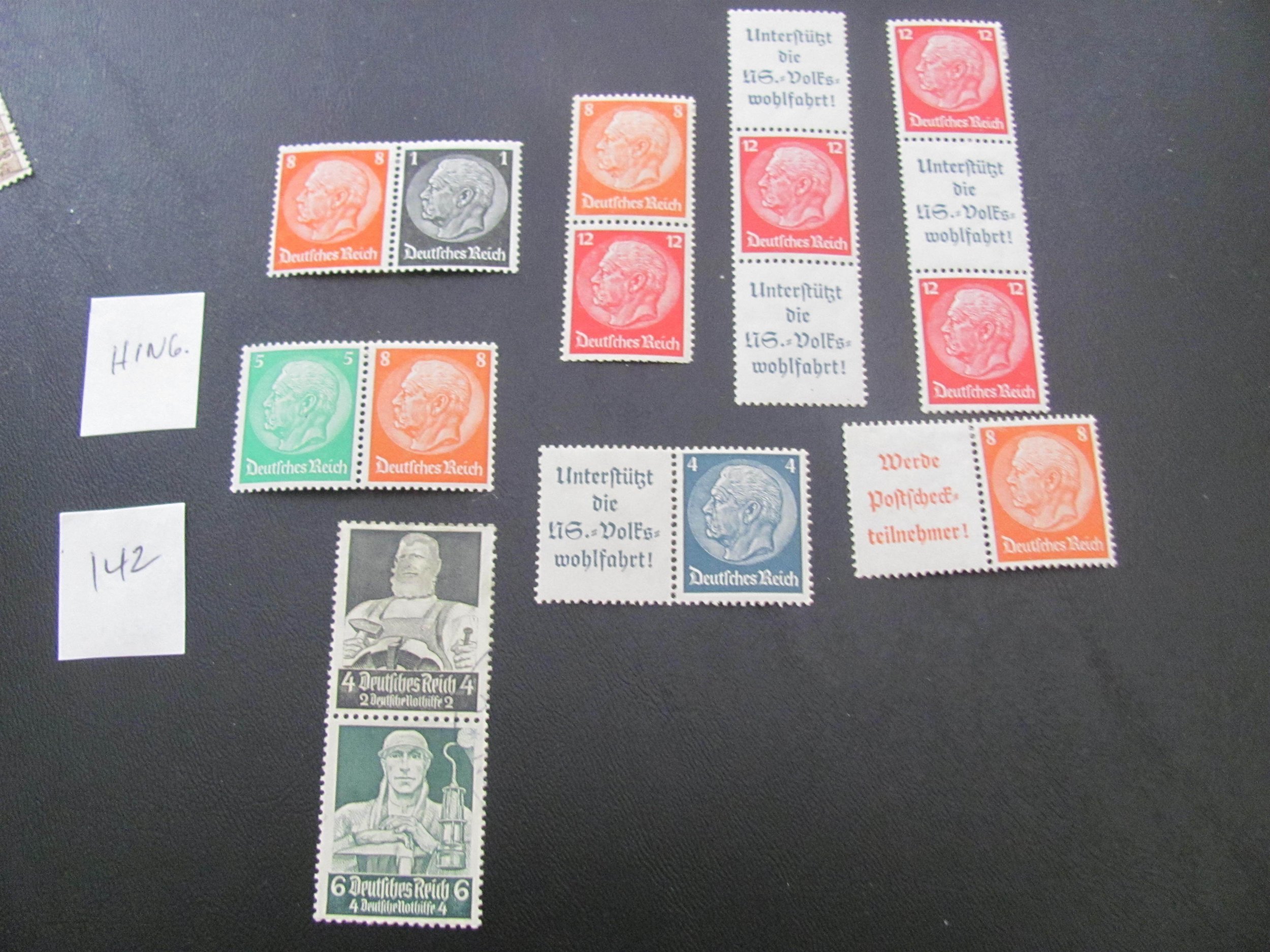 Germany 1930s Hinged Booklet LOT XF (142) | Europe - Germany & Colonies ...