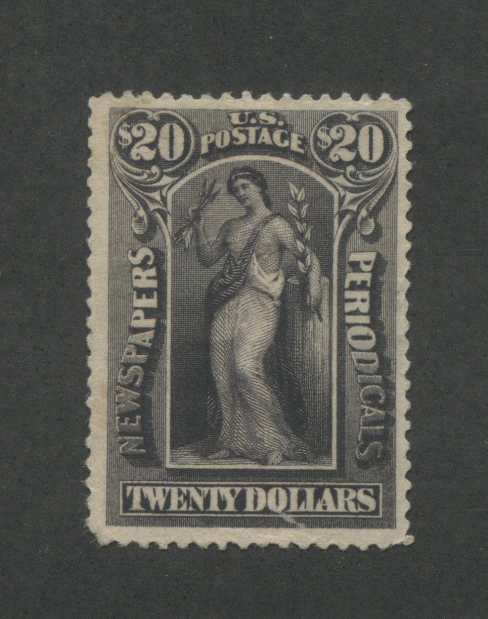 1895 United States Newspaper Periodical Stamp #PR111 Mint Hinged F/VF ...