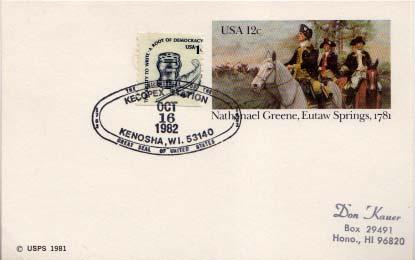 United States, Event, Wisconsin, Stamp Collecting | United States ...