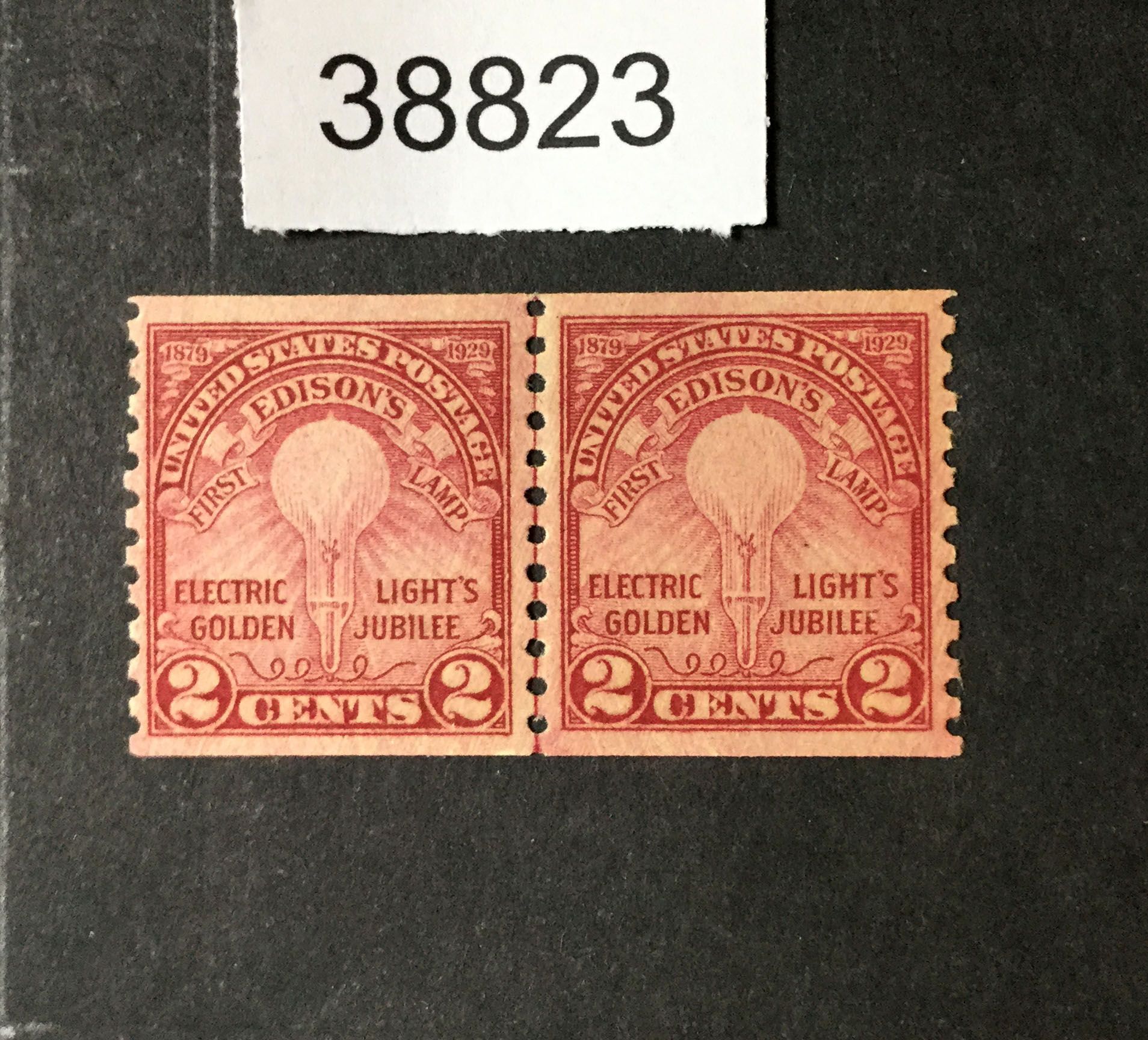US Stamps #656 Mint OG NH Line Pair VF LOT #38823 | United States ...