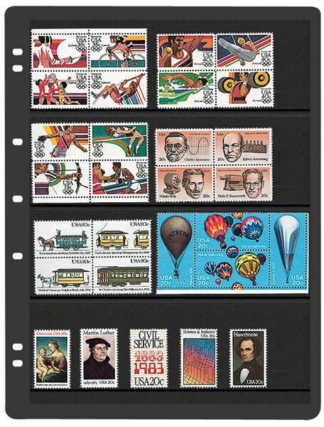 Prinz System double sided standard punching stock pages per 10 choice ...