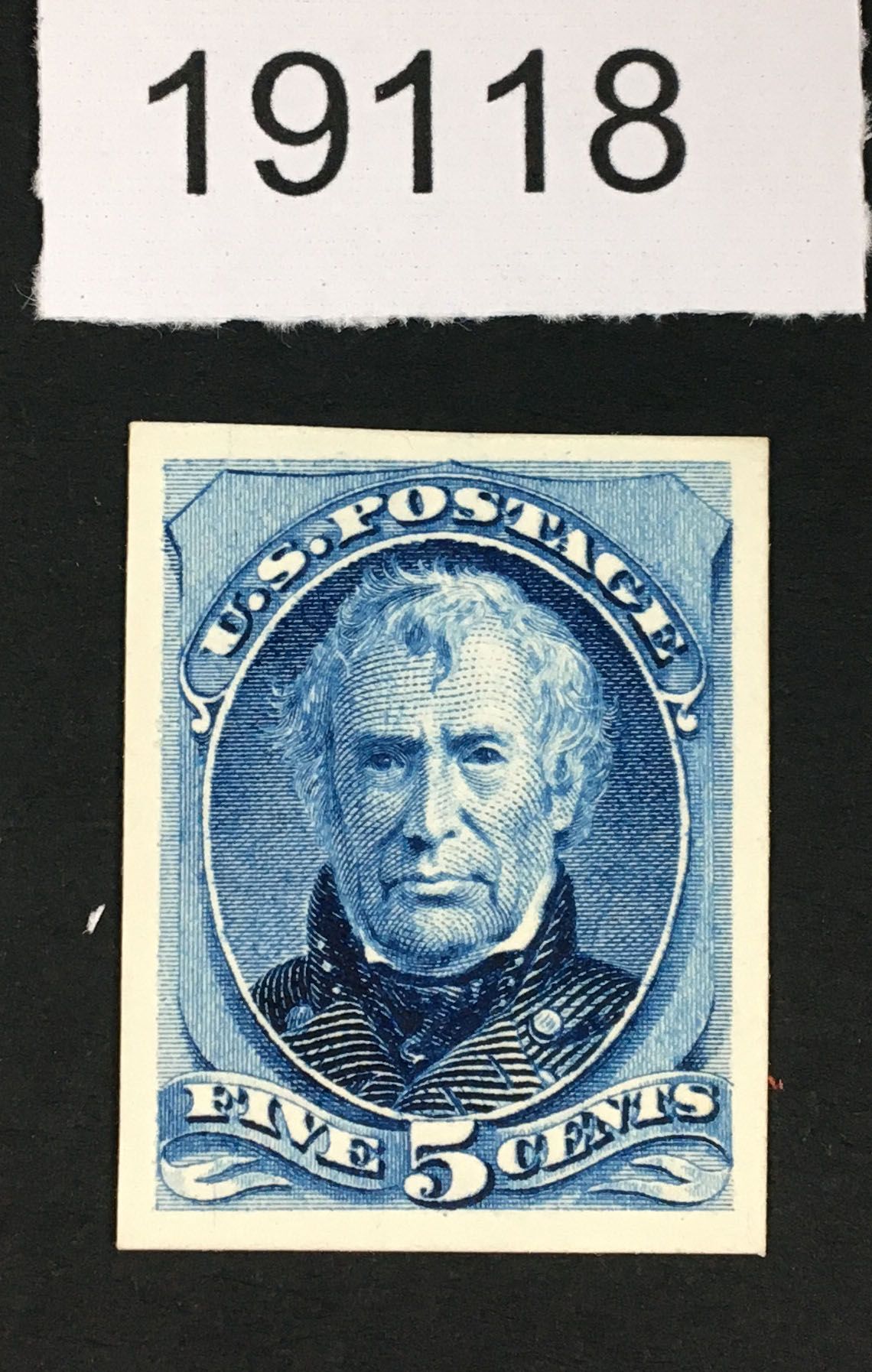 US Stamps # 185p4 Proof on Card XF LOT #19118 | United States, Back of ...