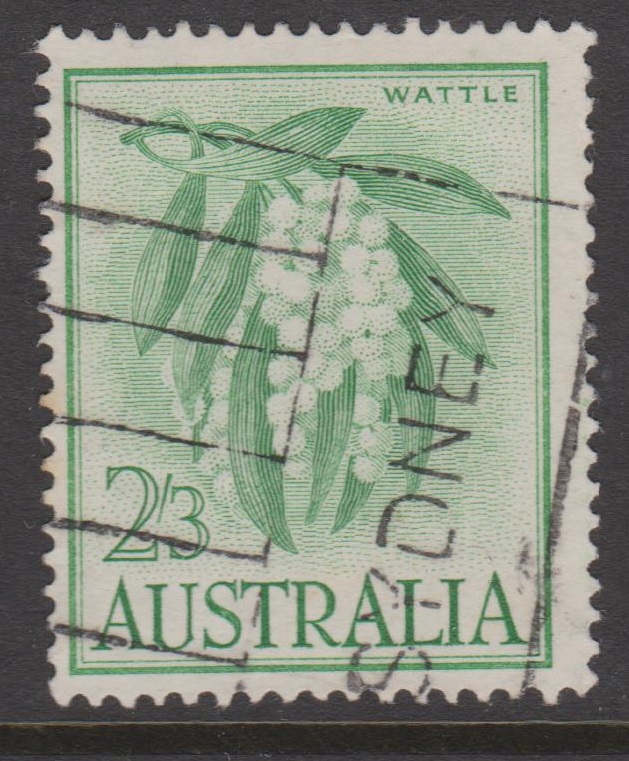Australia SG324a 2/3 Wattle White Paper VFU | Australia & Oceania ...