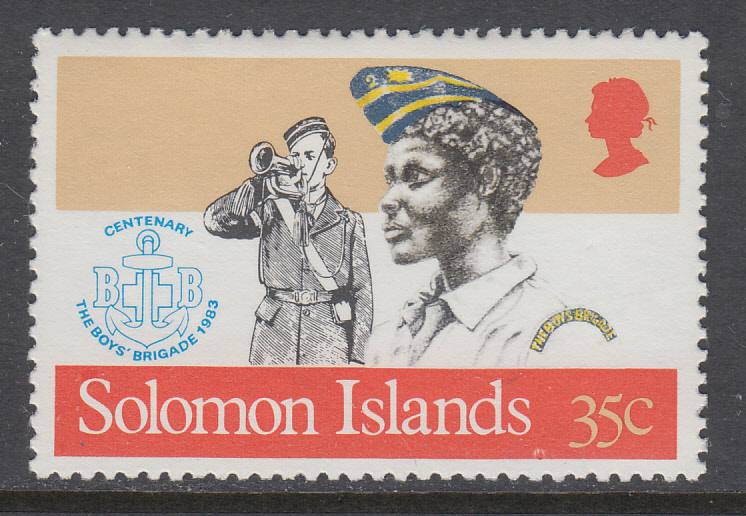 Solomon Islands 486 Boy Scouts MNH VF | Australia & Oceania - Solomon ...