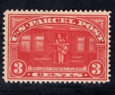 US Stamps #Q3 3c Parcel Post Mint OG H LOT #84289-3 | United States ...