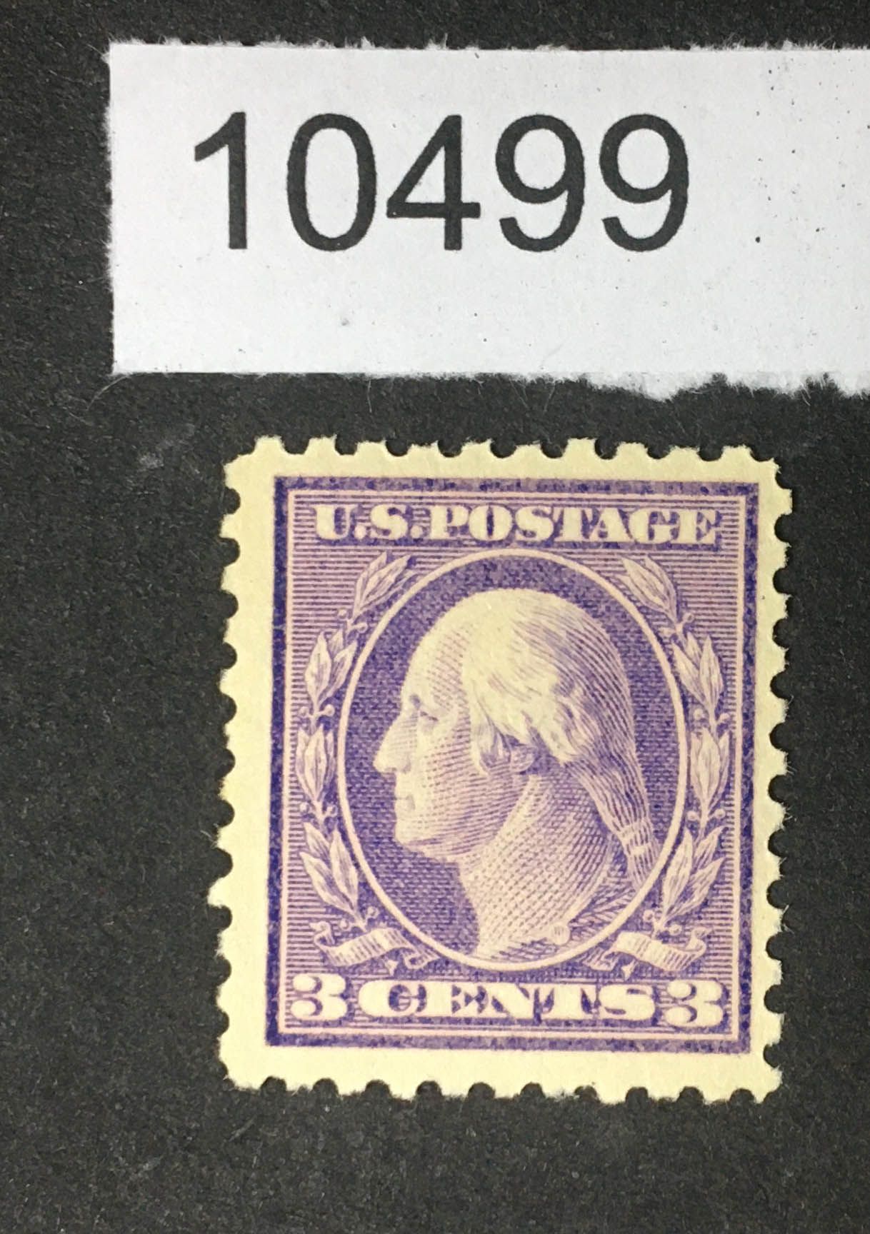 US Stamps # 426 VAR. Pink Back Mint OG NH CV. $33 LOT #10499 | United ...