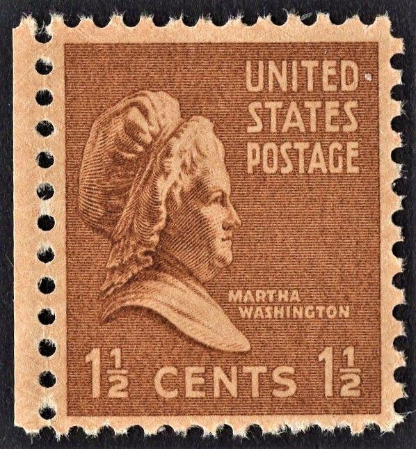 US 805 MNH VF 1-1/2 Cent Martha Washington | United States, General ...