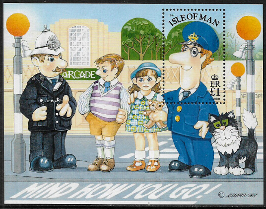 Isle of Man #614 MNH S/Sheet - Postman Pat - Cartoon | Europe - Channel ...
