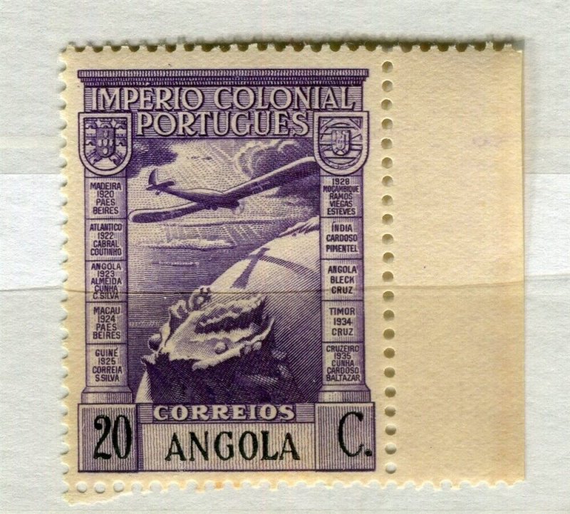 PORTUGAL COLONIES; ANGOLA 1938 Colonial Empire issue MINT MNH 20c ...