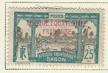 Gabon mh sc 94 | Africa - Gabon, General Issue Stamp / HipStamp