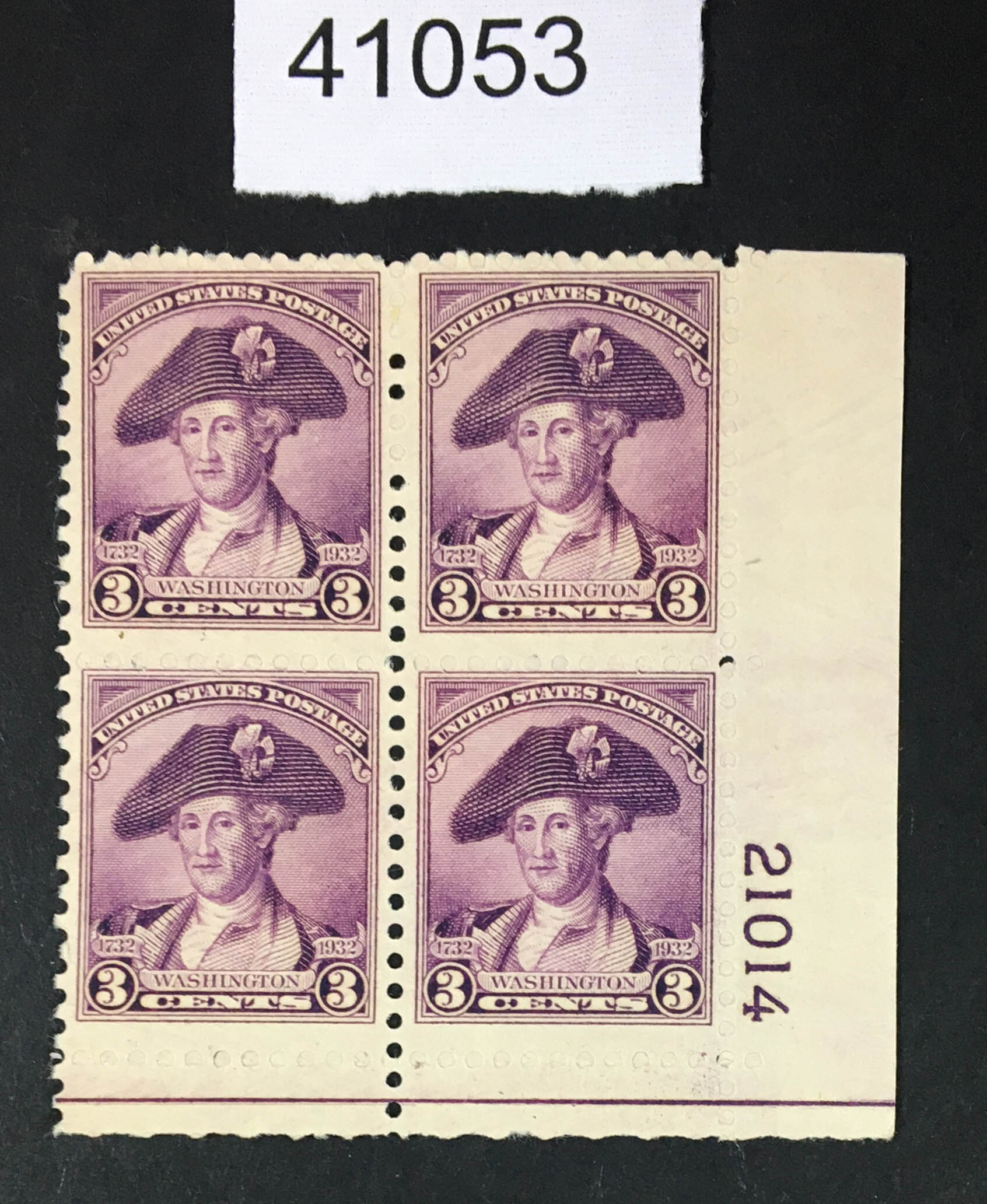 US Stamps # 708 Plate Block of 4 Mint OG NH $20 LOT #41053 | United ...