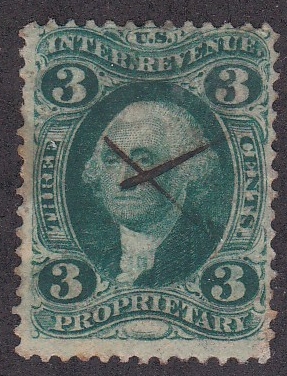 U.S. # R18c, Internal Revenue Proprietary Stamp, Used | United States ...