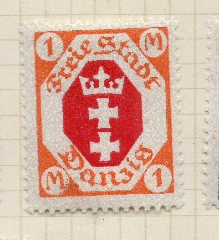 Danzig 1921 Early Issue Fine Mint Hinged 1M. NW-186145 | Europe ...