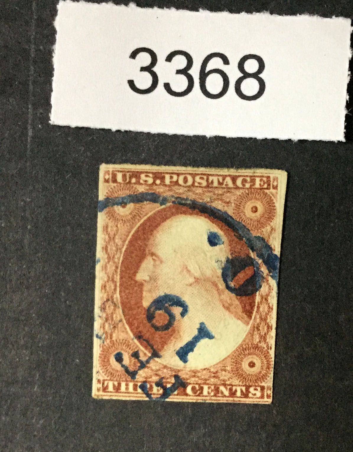 US Stamps #11 Used FEB 19 LOT #3368 | United States, General Issue ...