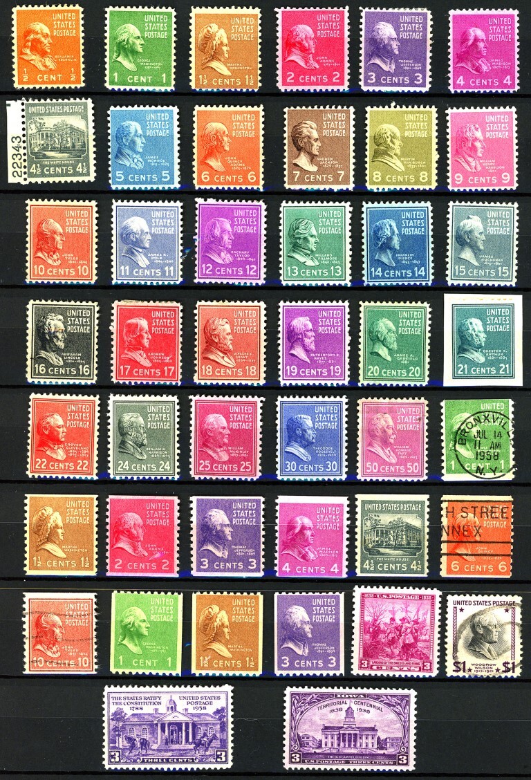 U.S. #Mint/Used SET Mixed Conditions | United States, Stamp / HipStamp