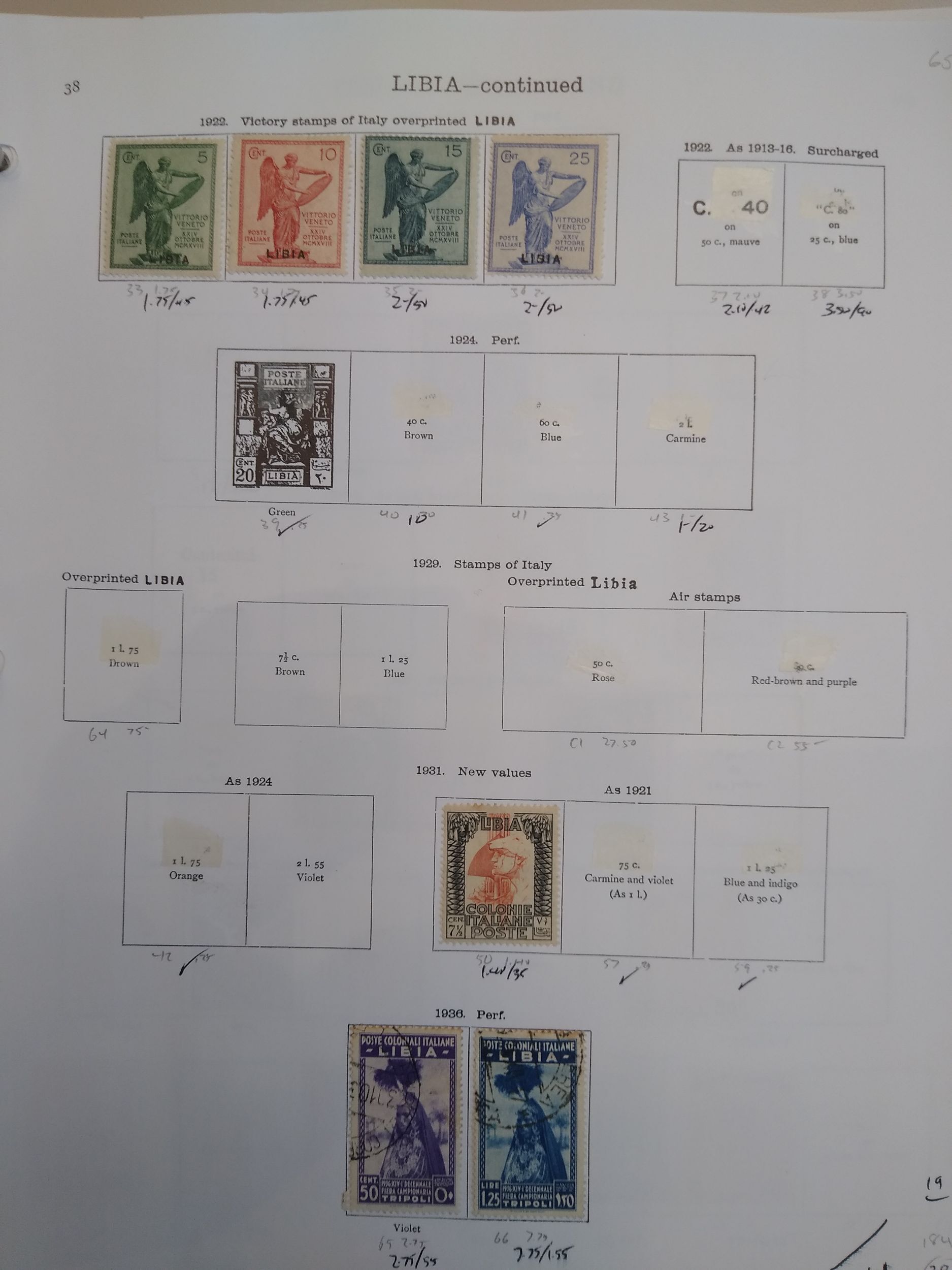 Libya collection CV $144 | Africa - Libya, Stamp / HipStamp
