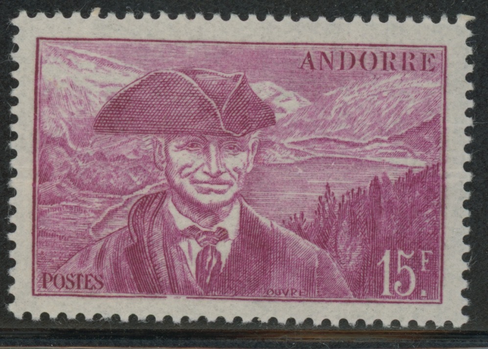 Andorra French 100 * mint HR (2208 507) | Europe - France & Colonies ...