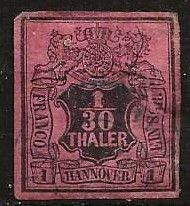 Hanover #3a Used VF Excellent!! | United States, General Issue Stamp ...