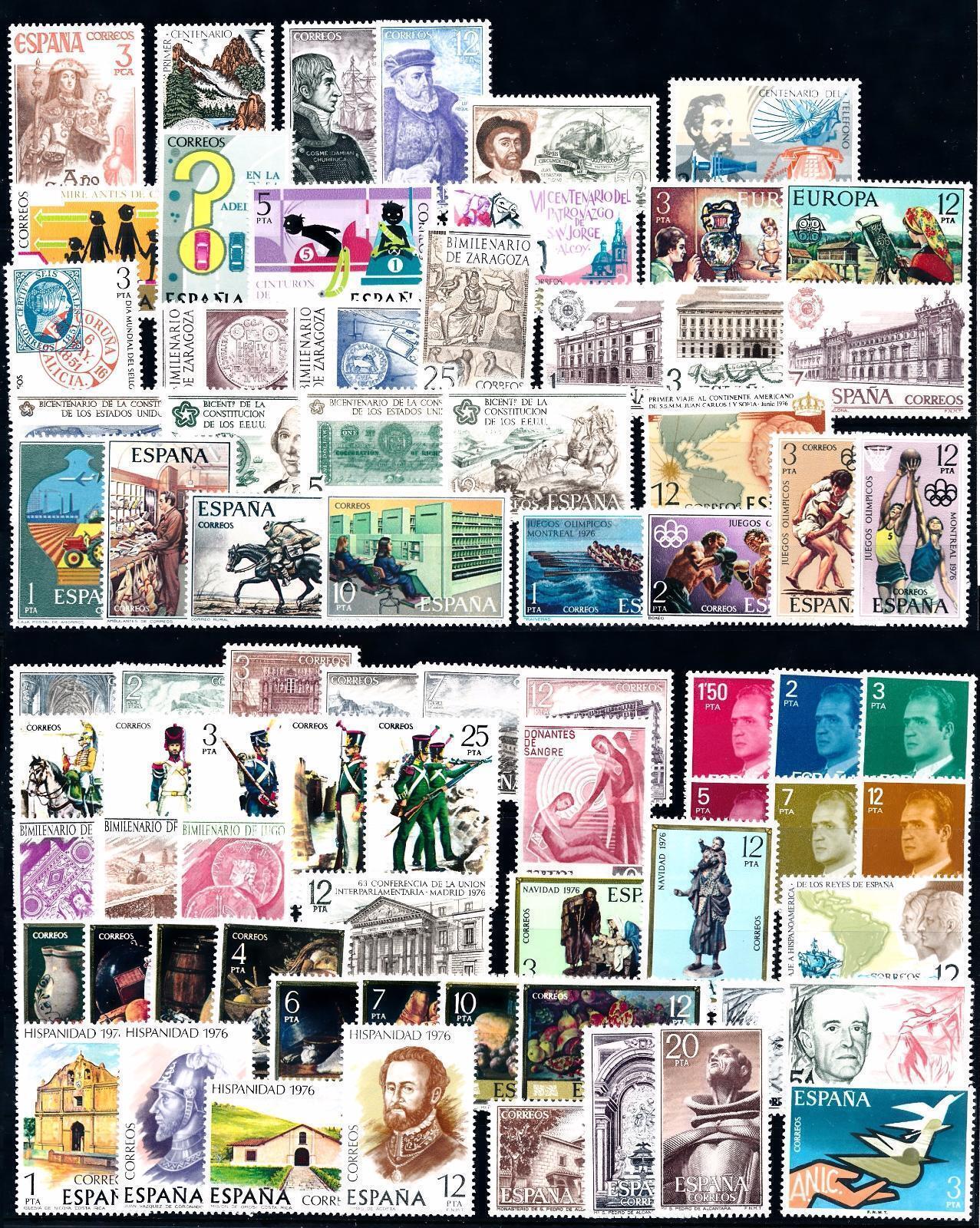 Spain 1976 Complete Year Set MNH | Europe - Spain & Colonies, Stamp ...