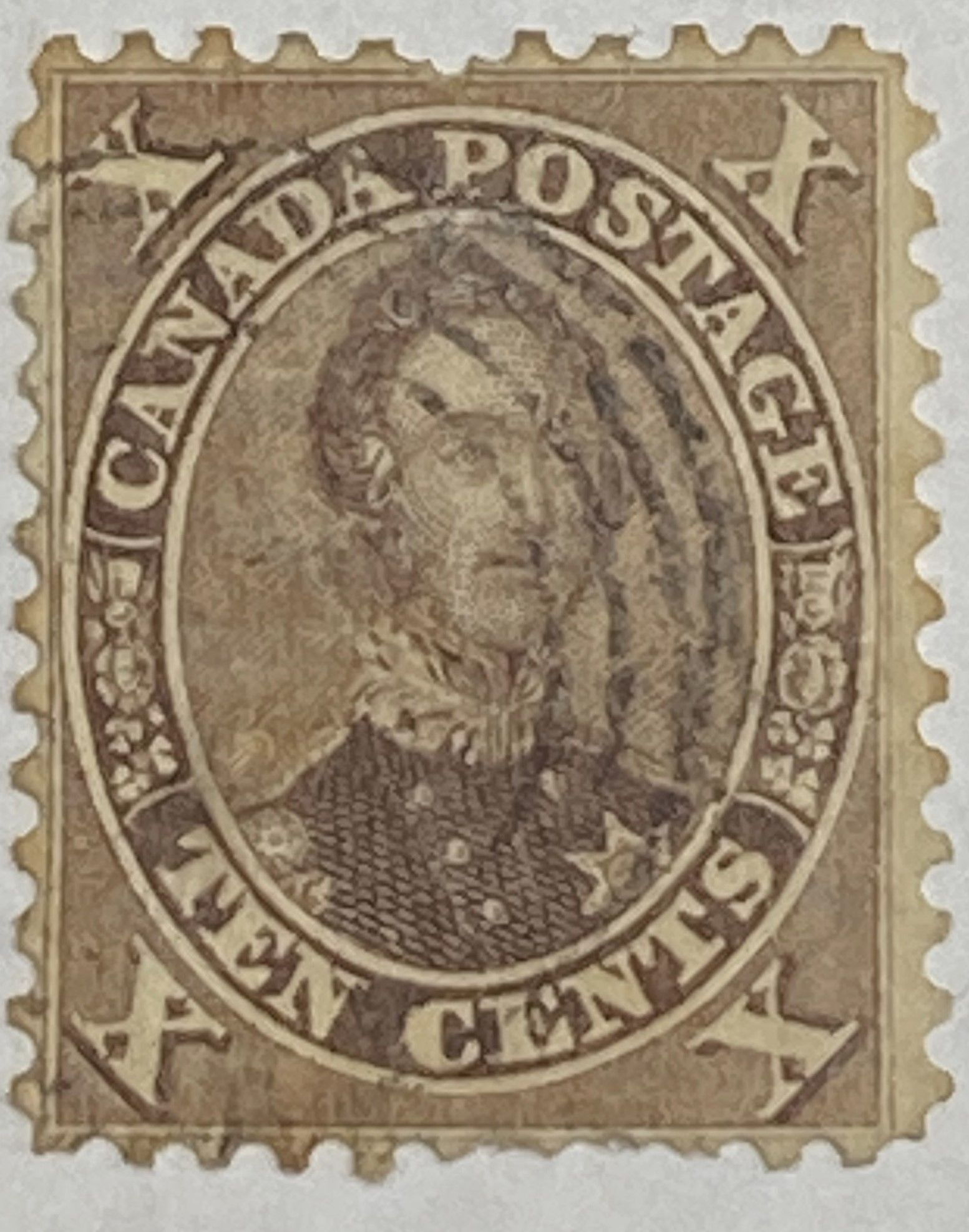 CANADA 1859 #17b HRH Prince Albert - Used | Canada, General Issue Stamp ...