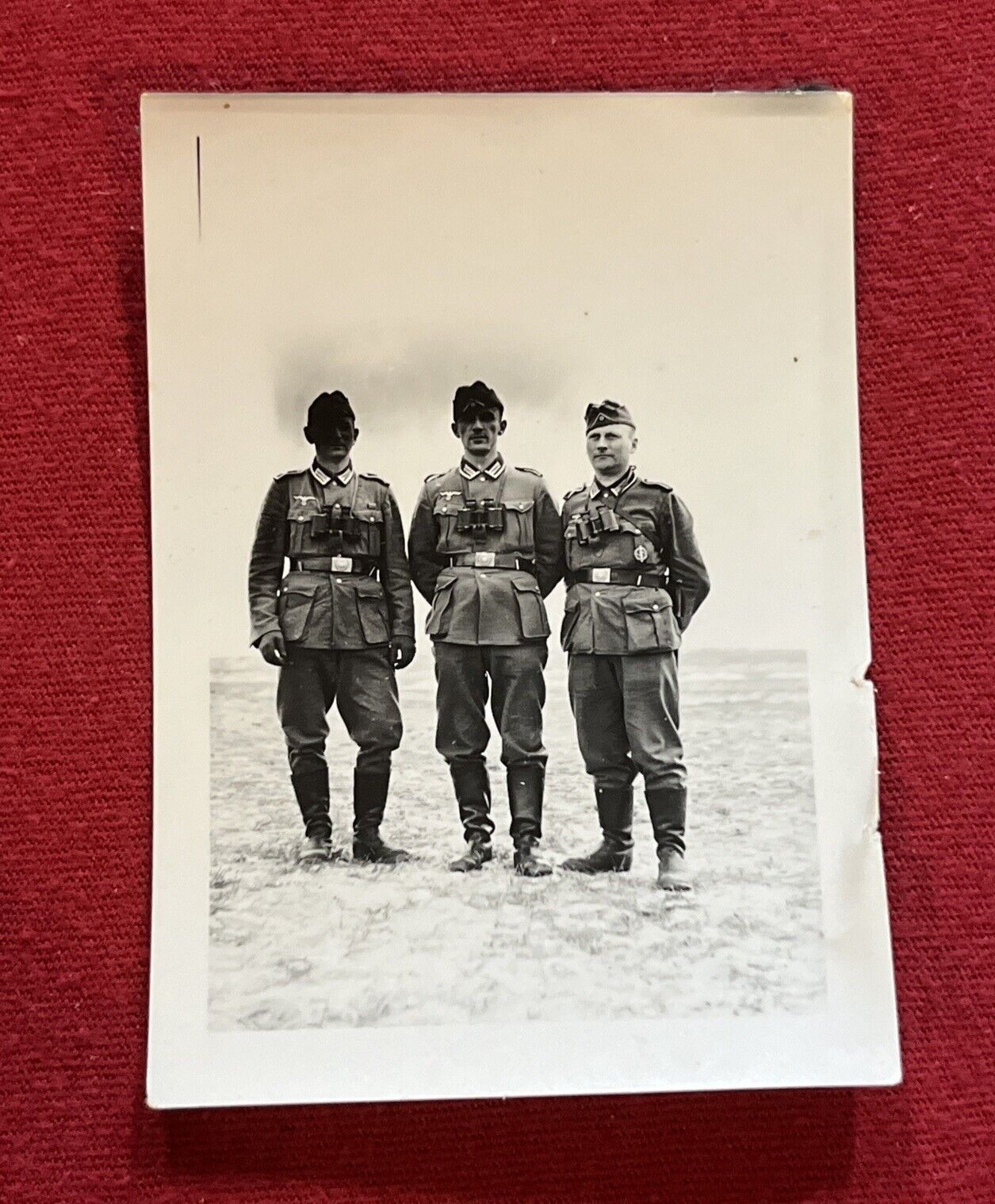 WW2 WWII Original German Military wartime photo Scout Soldiers W SA ...