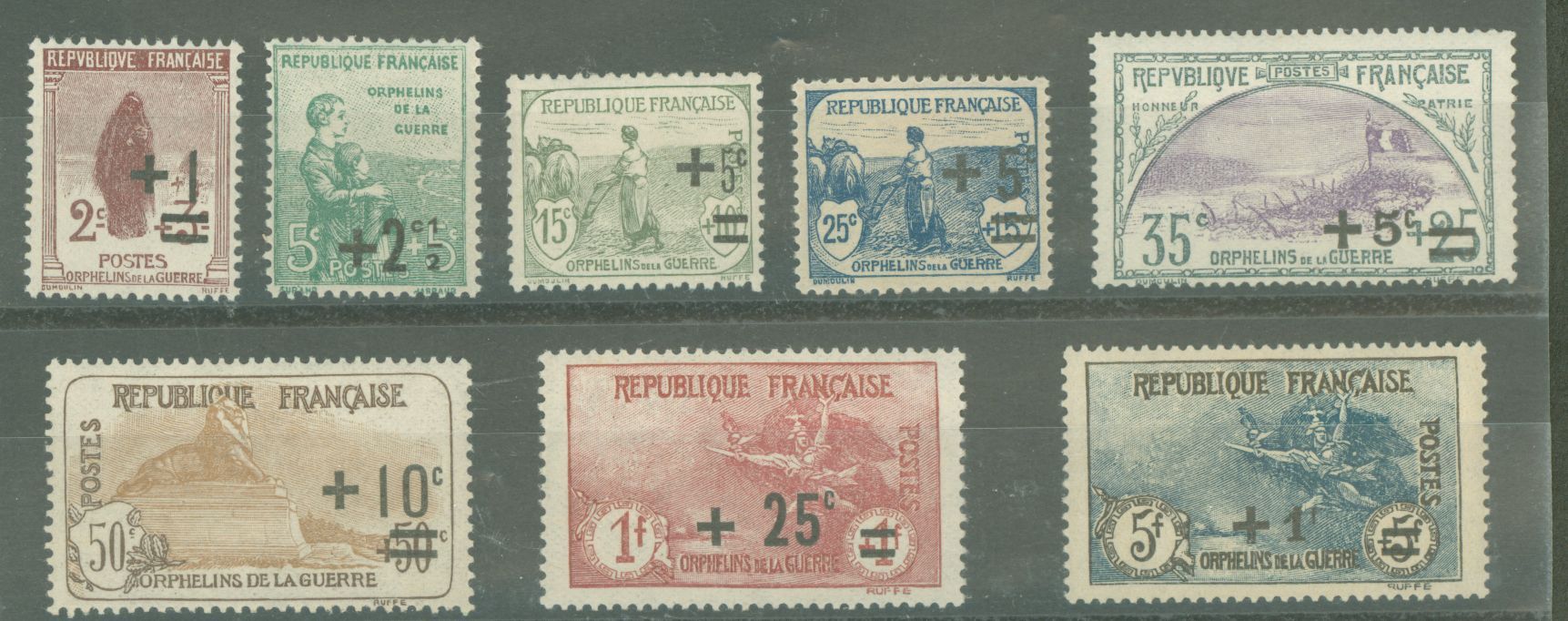 France #B12-B19 Mint (NH) Single (Complete Set) | Europe - France ...