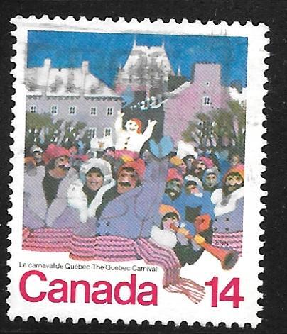 Canada 780: 14c Quebec Carnival, used, VF | Canada, General Issue Stamp ...