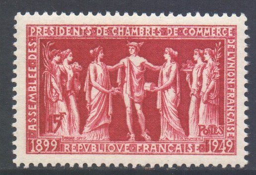 France SG1077 - YT 849, 1949 Chambers of Commerce 15f MH* | Europe ...