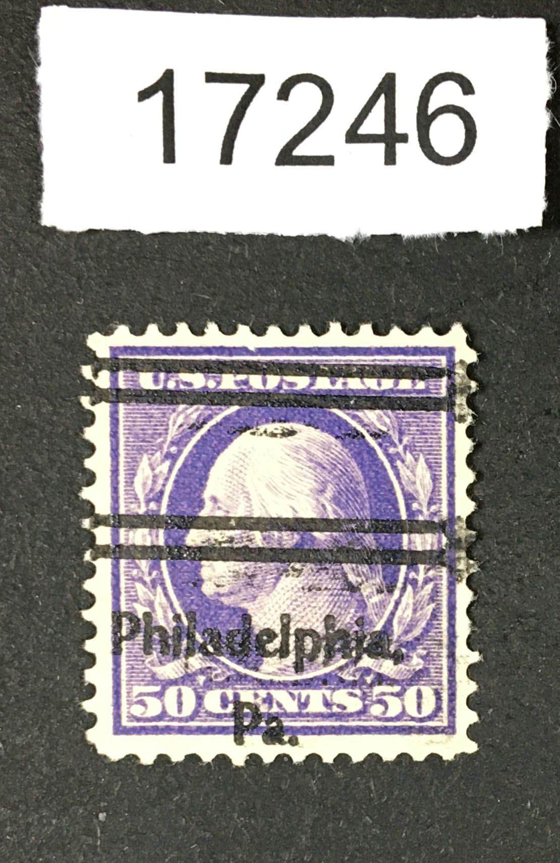US Stamps # 341 VAR. Precancelled VF+ LOT #17246 | United States ...