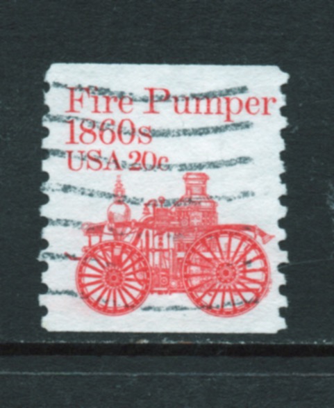 Scott #1908 used Fire Pumper coil single | United States, General Issue ...