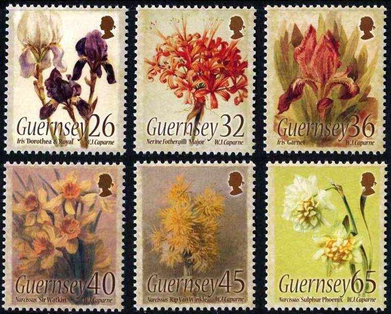 GUERNSEY 2005 - Flowers - MNH Set # 860-865 | Great Britain, General ...