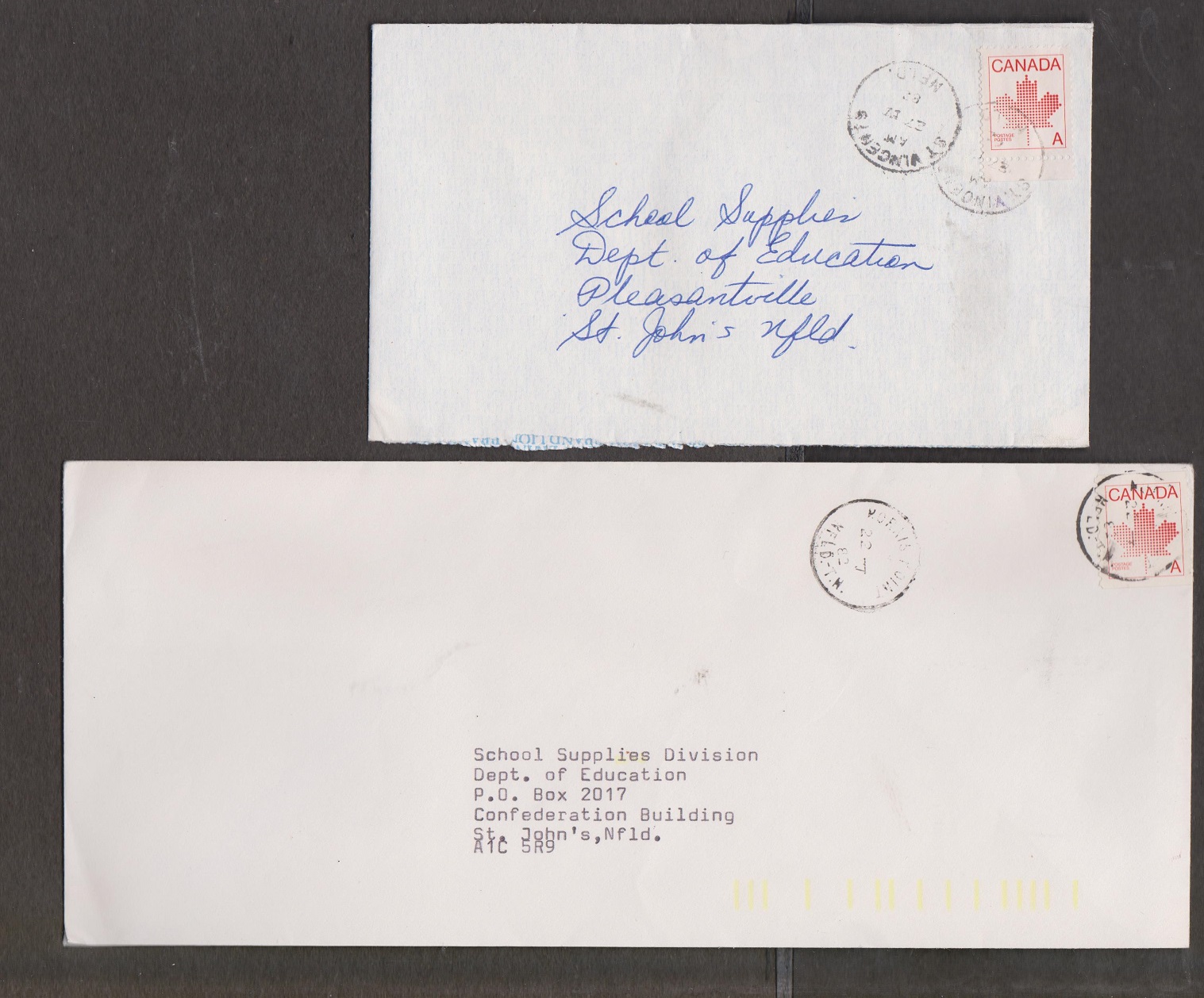 CANADA Scott # 907 - 2 Covers With First Canadian Non-denominational ...