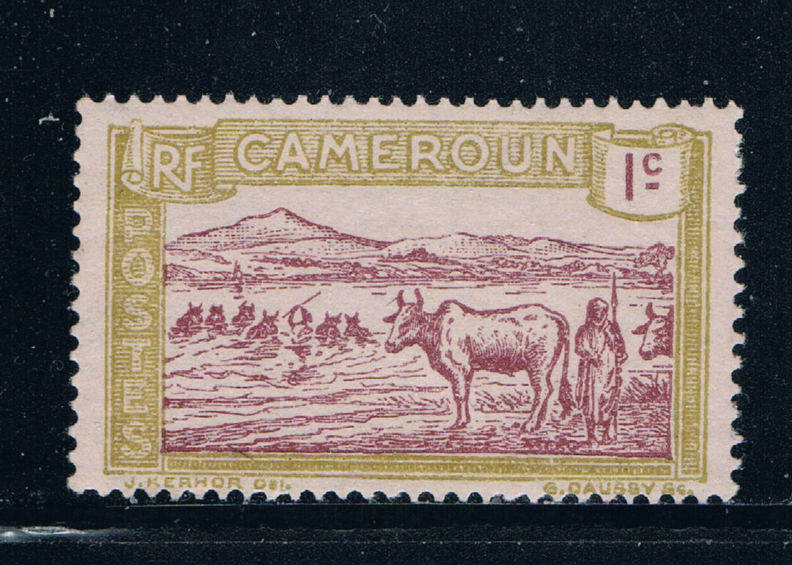 Cameroun 170 MLH Cattle Herder 1925 (C0209)+ | Africa - Cameroun ...