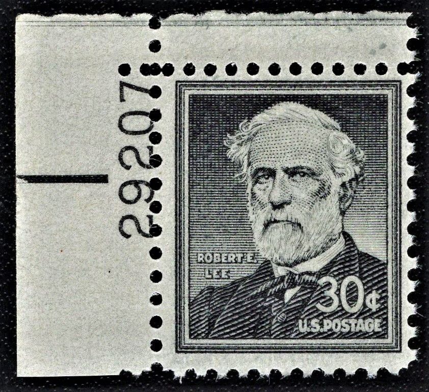 US 1049 MNH F/VF 30 Cent Robert E. Lee Single | United States, General ...